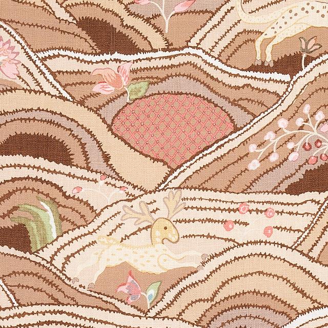 Rolling Hills - Mocha Fabrics | Schumacher