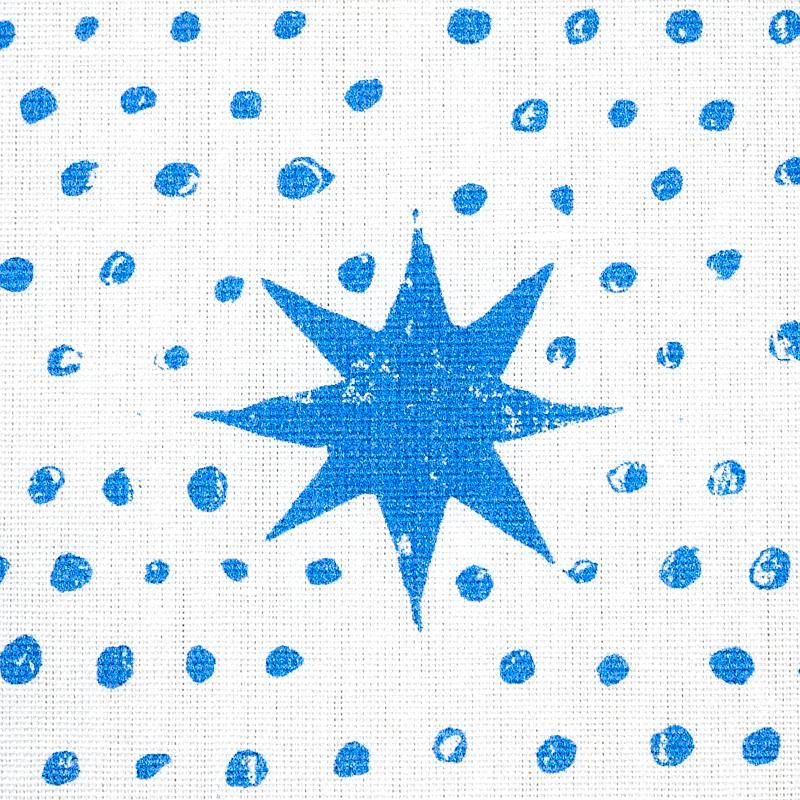 Spot & Star - Blue Fabrics | Schumacher