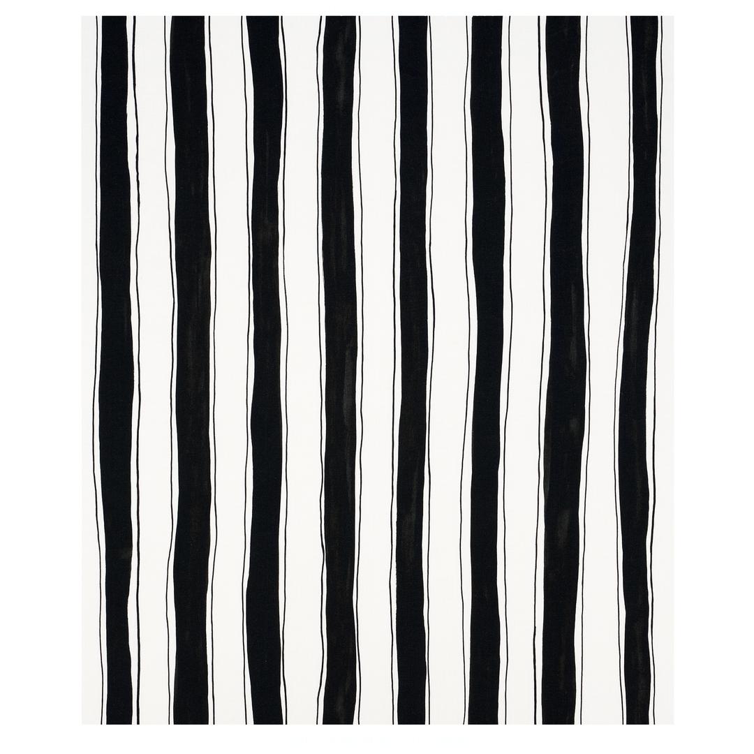 Tracing Stripes - Black Fabrics | Schumacher