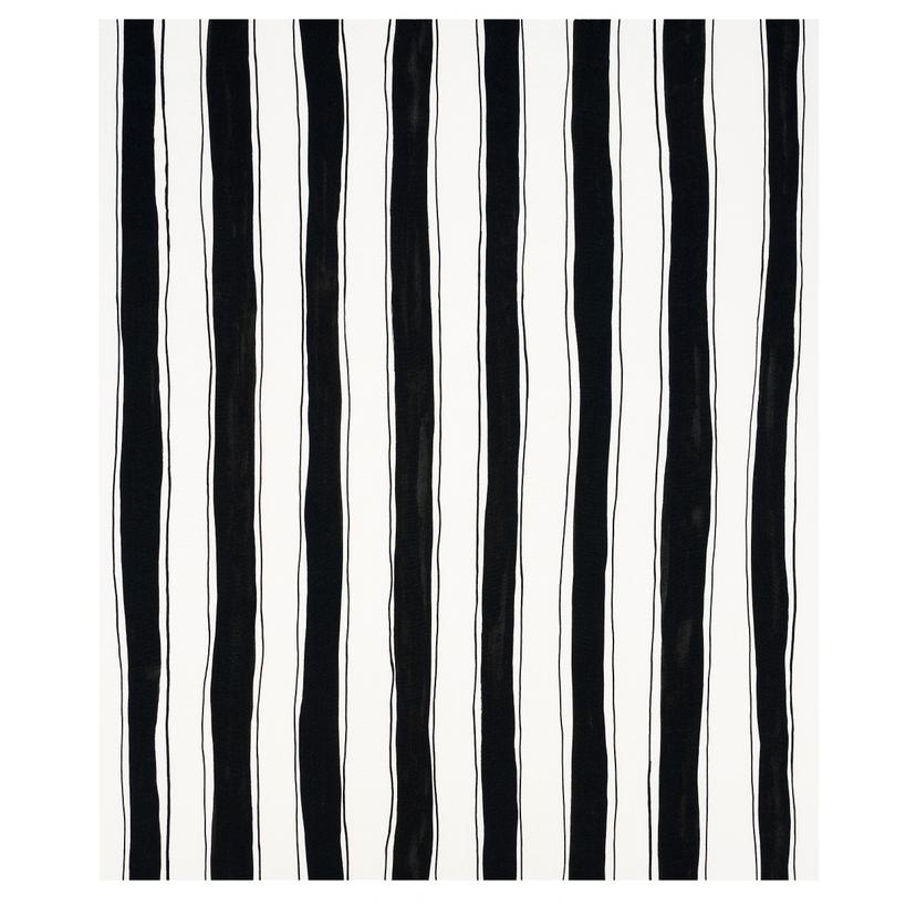 Tracing Stripes - Black Fabrics | Schumacher