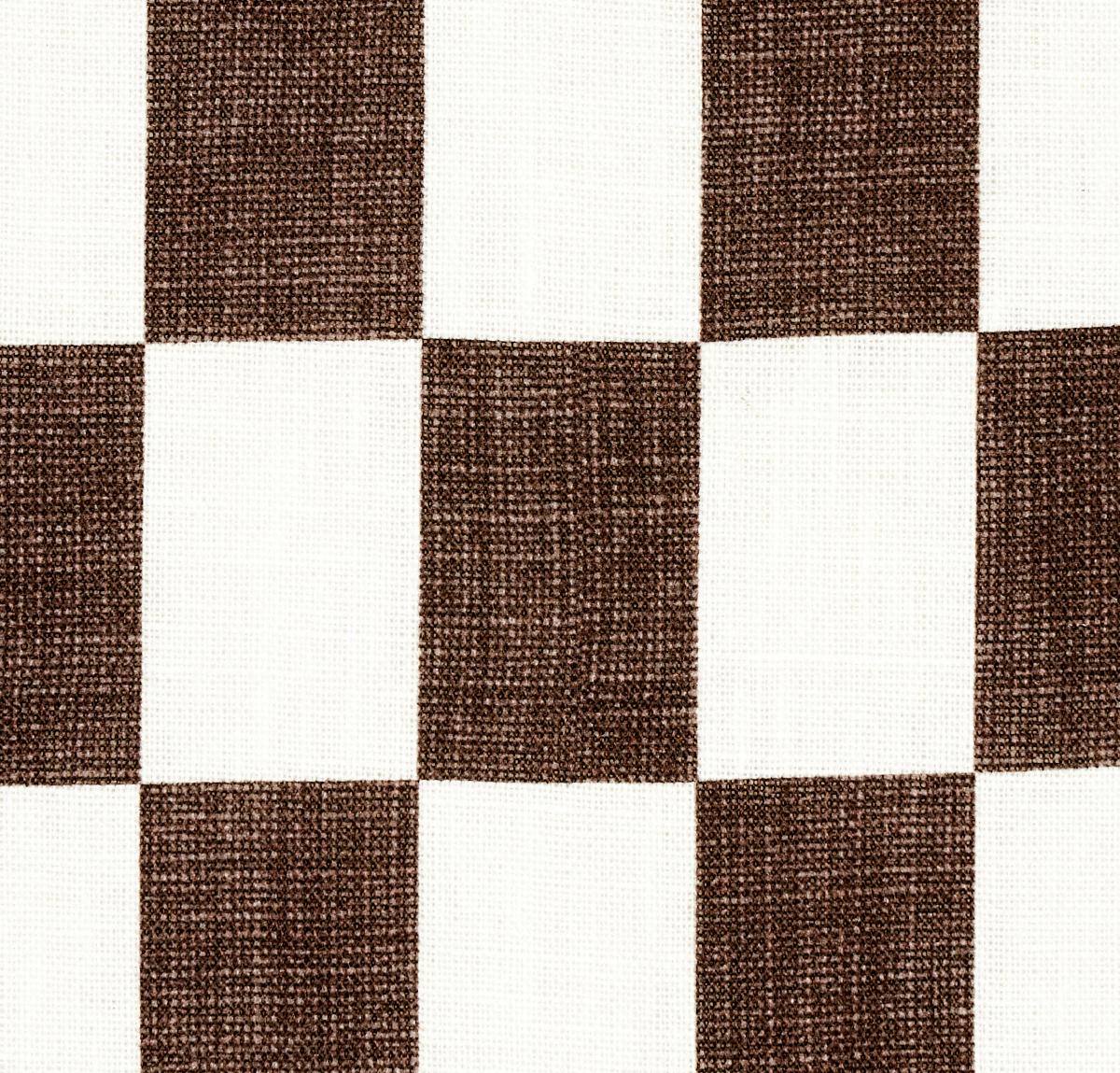 Loose Check - Brown Fabrics | Schumacher