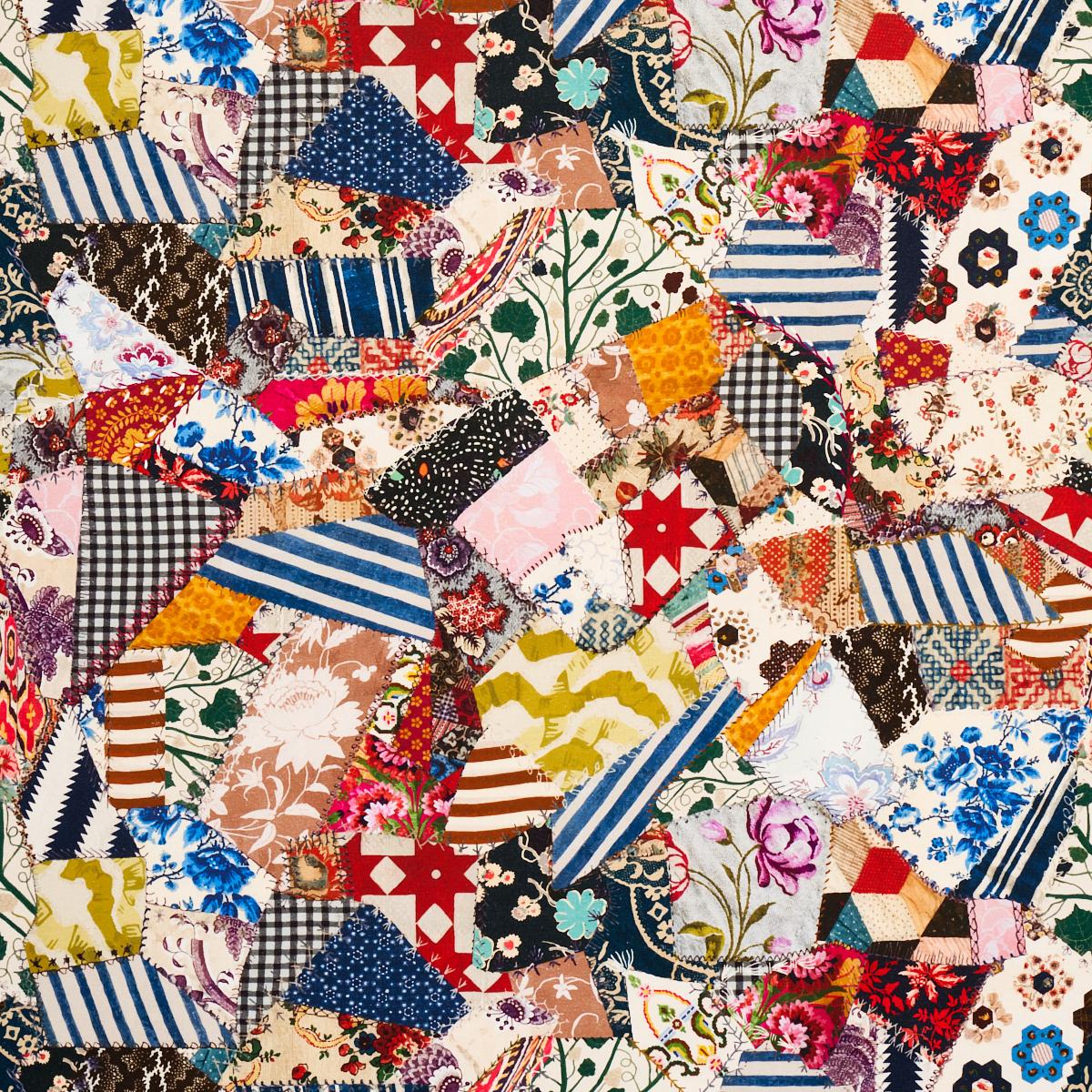 Hotch Potch Crazy Quilt - Document Fabrics | Schumacher