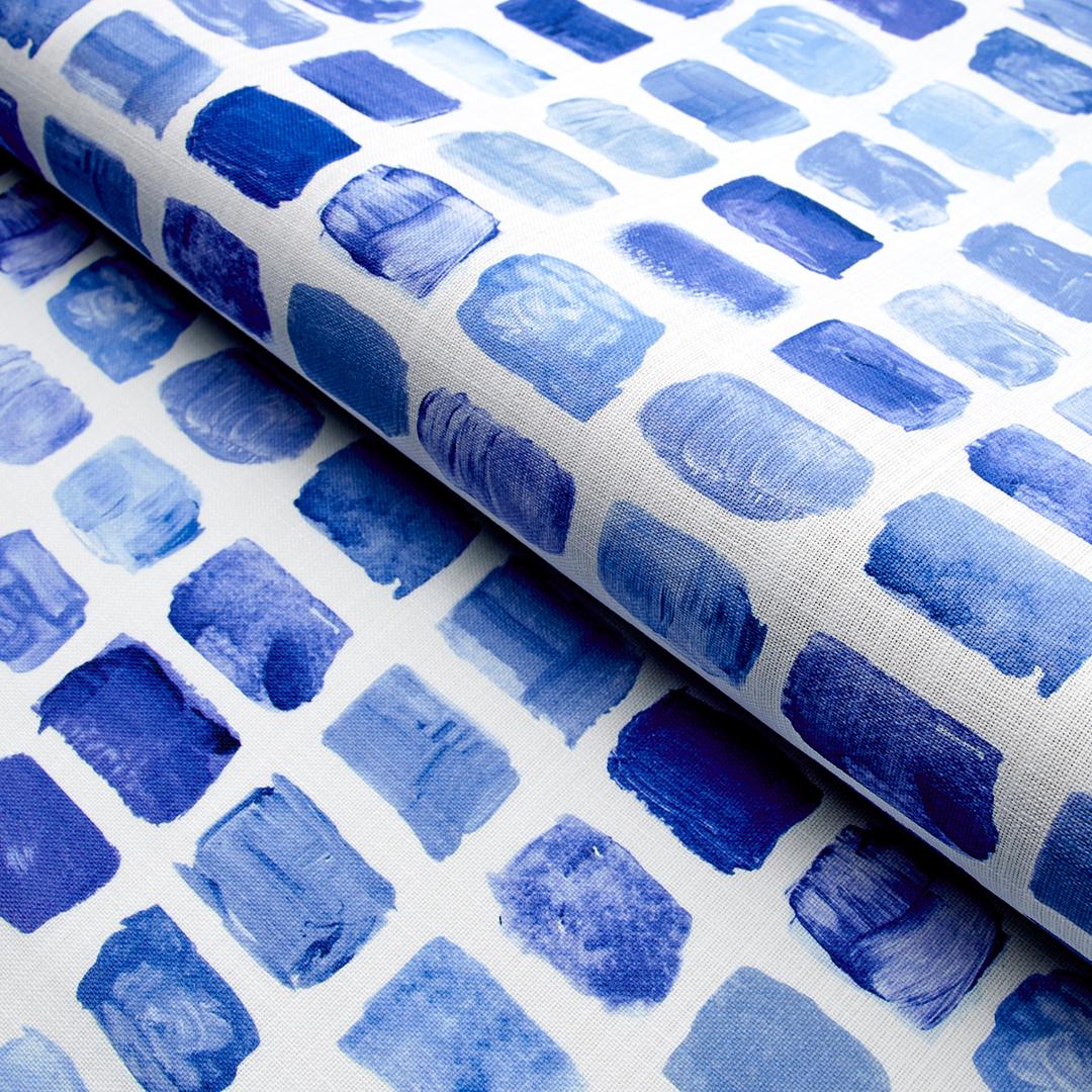 Palette Indoor/Outdoor - Lapis Fabrics | Schumacher