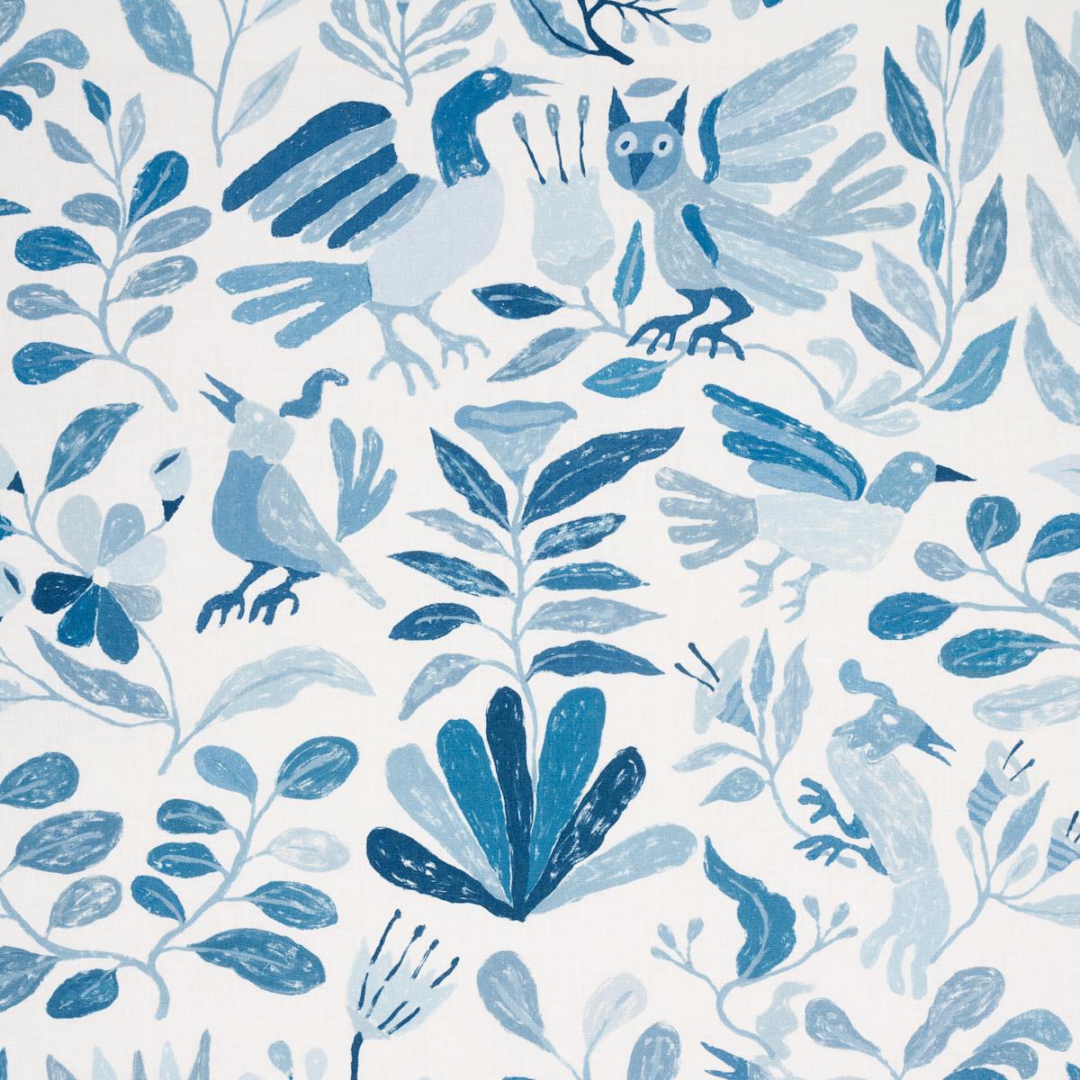 Canopy - Blue Birds Fabrics | Schumacher
