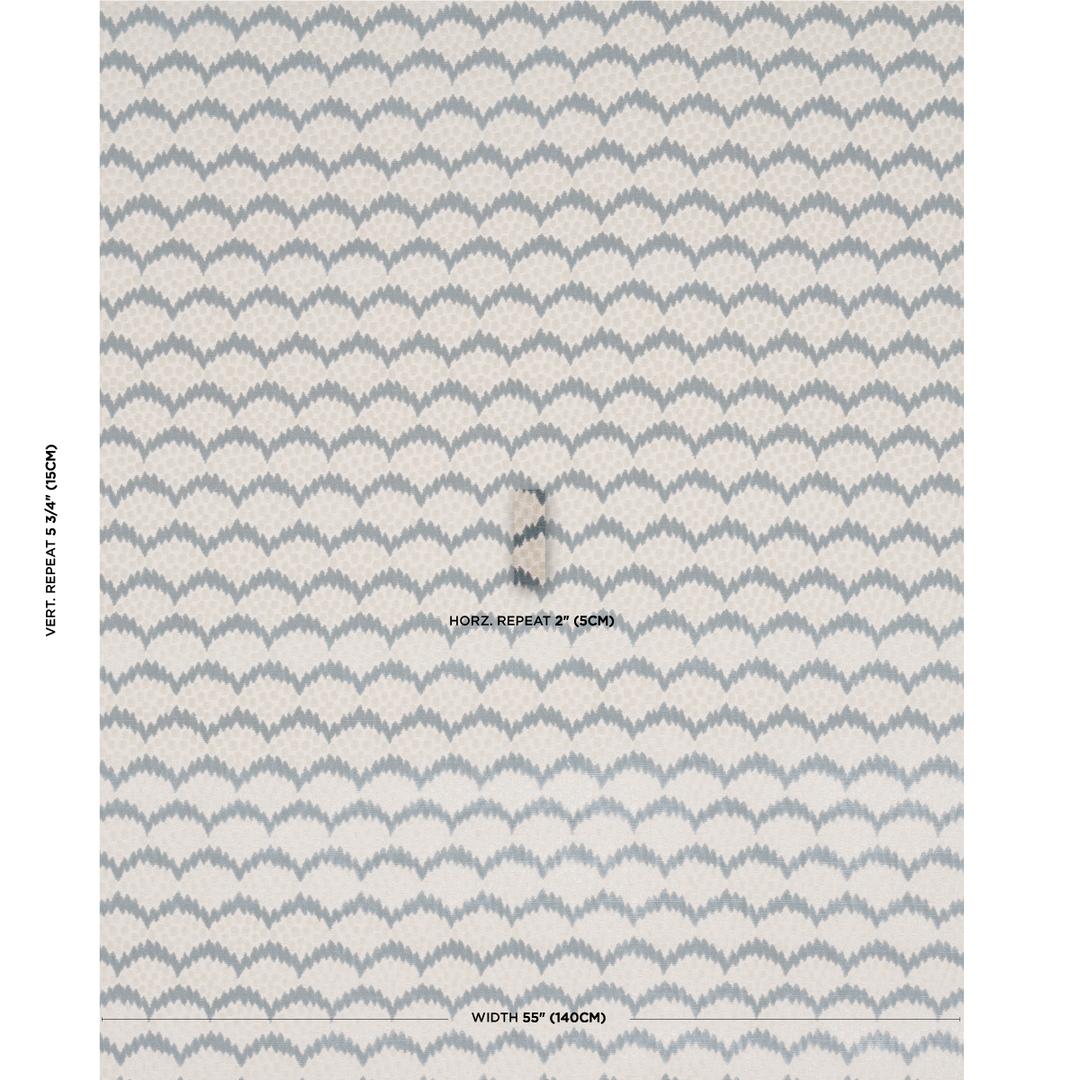 Pollen Cut Velvet - Soft Jade Fabrics | Schumacher