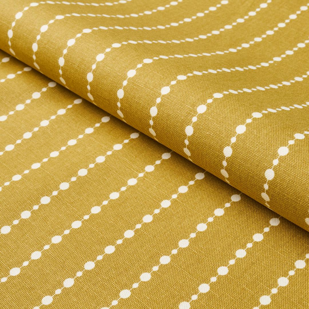 Beaded Stripe - Straw Fabrics | Schumacher