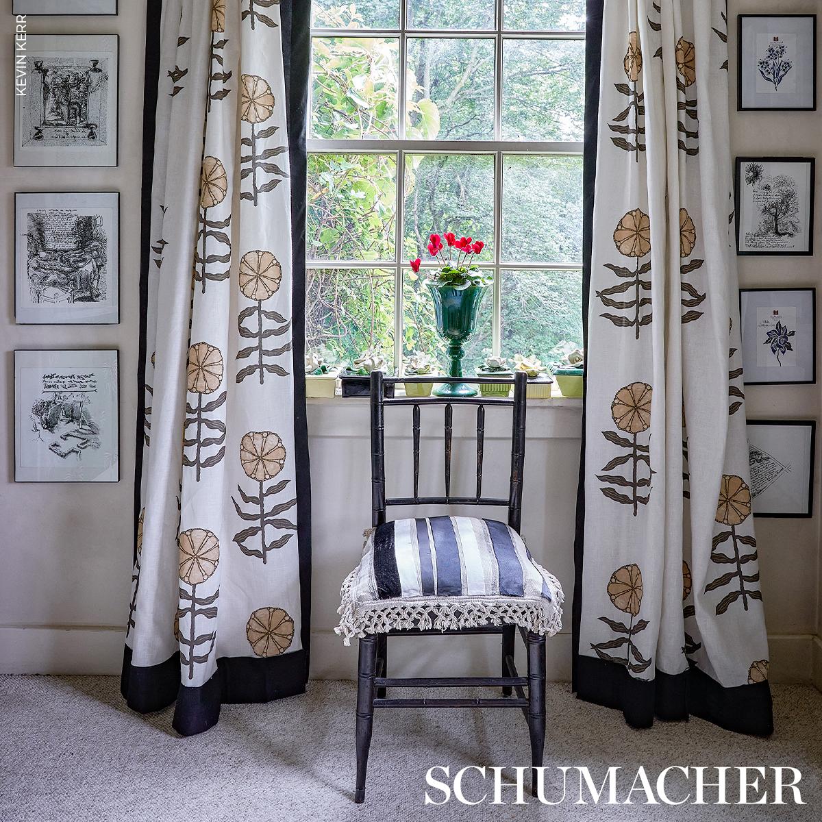 Pretty Petals - Neutral Fabrics | Schumacher
