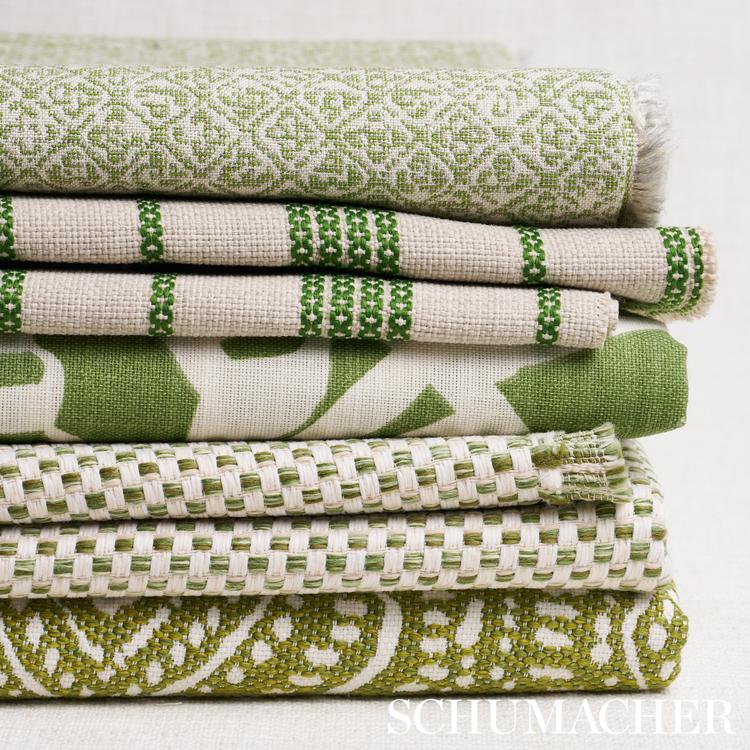 Del Mar Indoor/Outdoor - Verde Fabrics | Schumacher