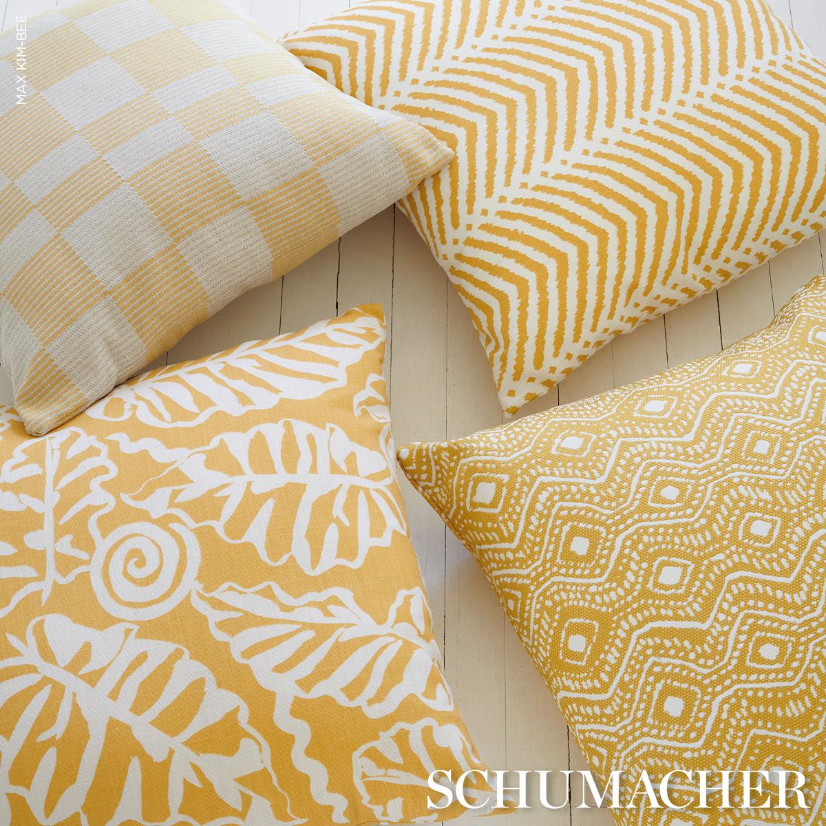 Del Mar Indoor/Outdoor - Marigold Fabrics | Schumacher
