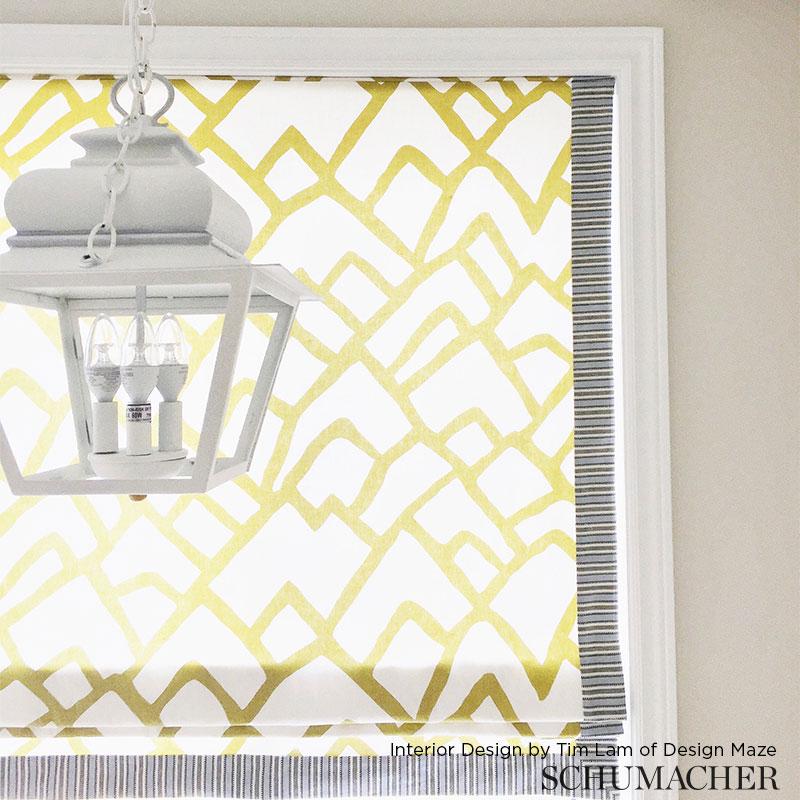 Zimba - Soft Chartreuse Fabrics | Schumacher