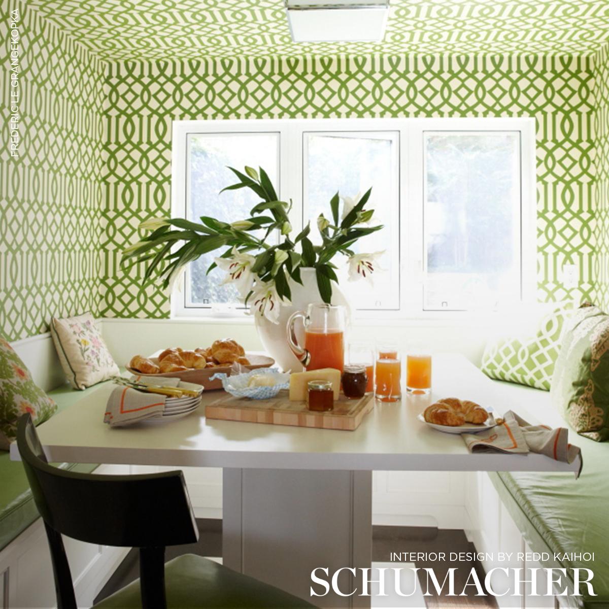 Imperial Trellis - Treillage Wallpapers | Schumacher