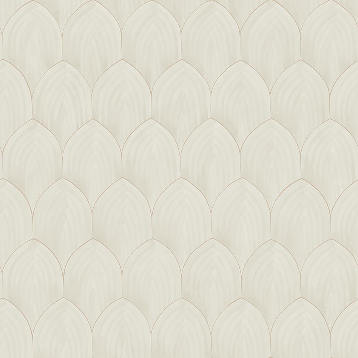 Golden Arches - Stone And Gold Wallpapers | Schumacher