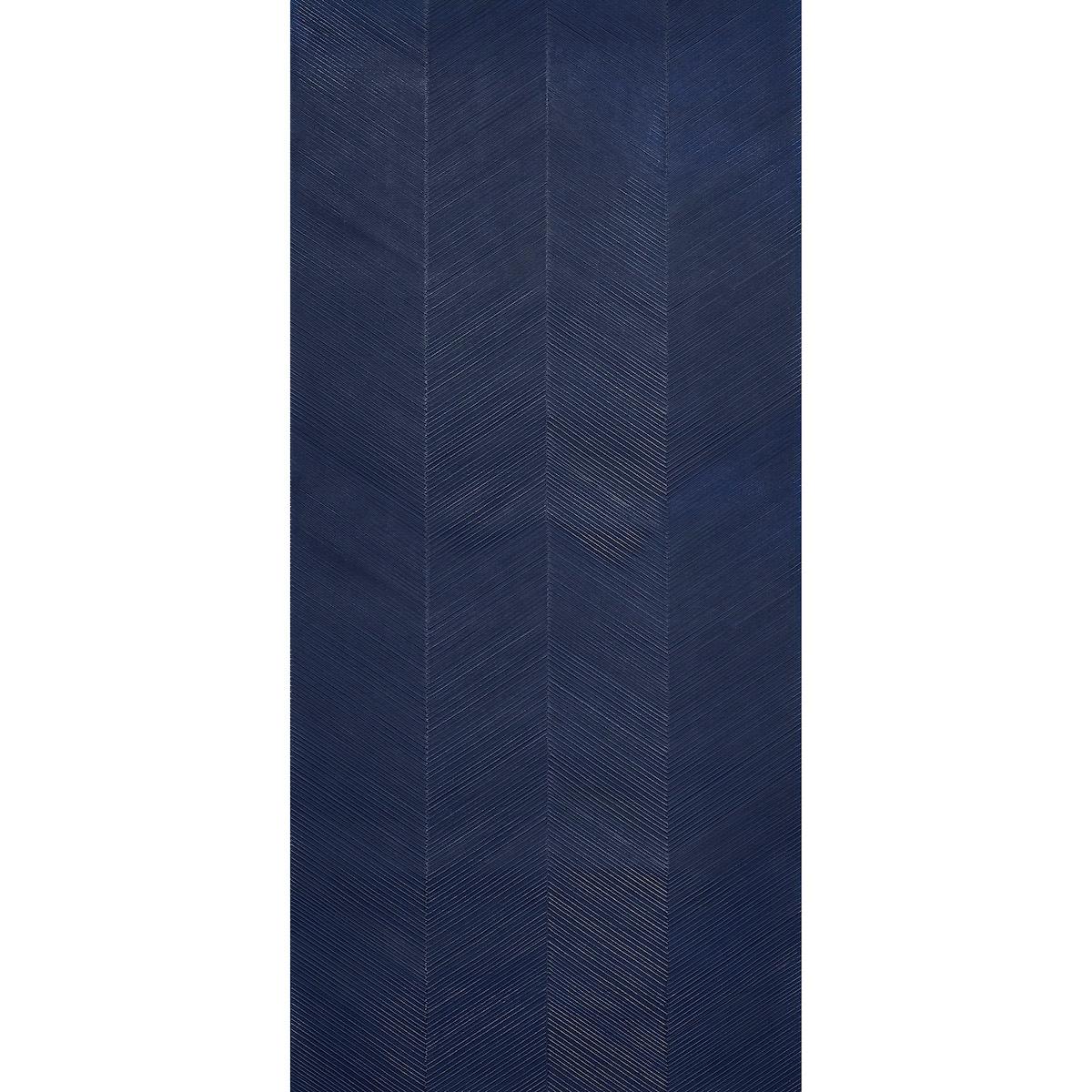 Chevron Texture - Midnight Blue Wallpapers | Schumacher