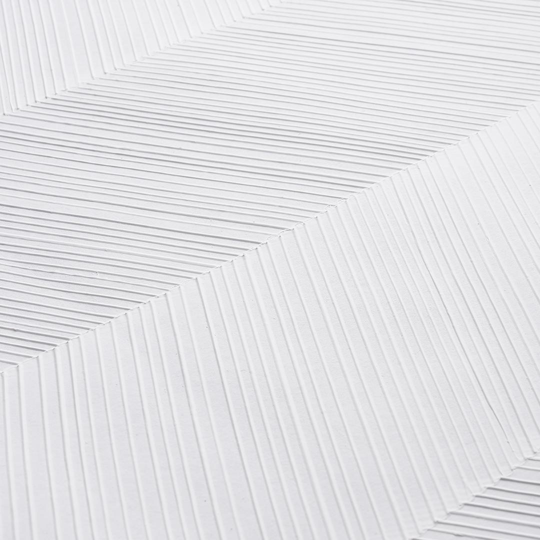 Chevron Texture - White Wallpapers | Schumacher