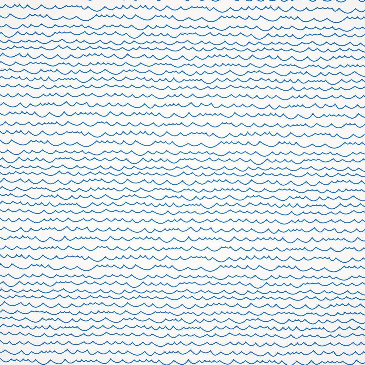 Waves - Blue Wallpapers | Schumacher