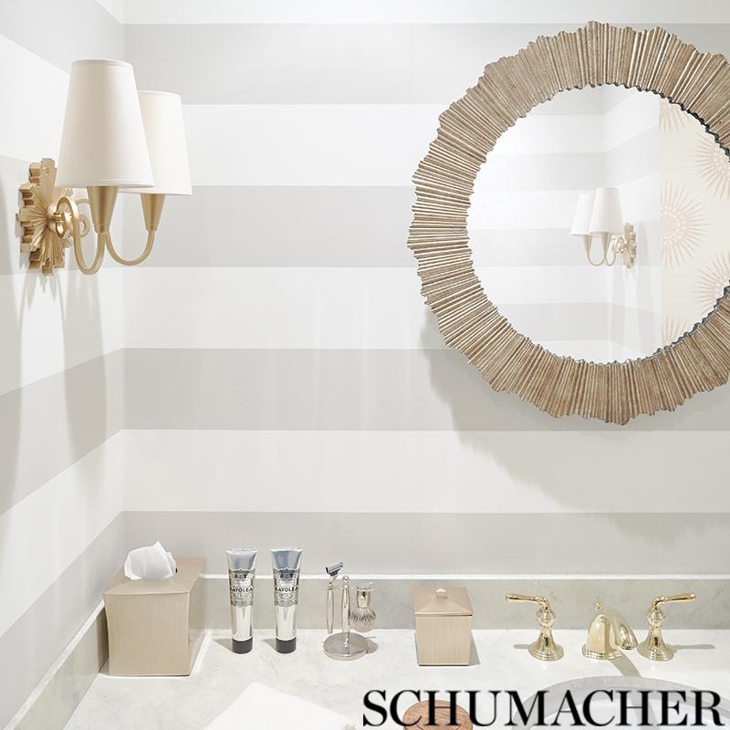 Baxter Stripe - Sky Wallpapers | Schumacher
