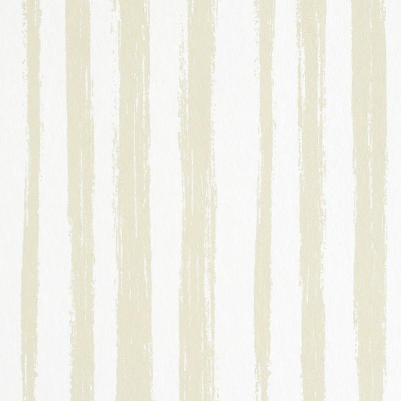 Sketched Stripe - Natural Wallpapers | Schumacher