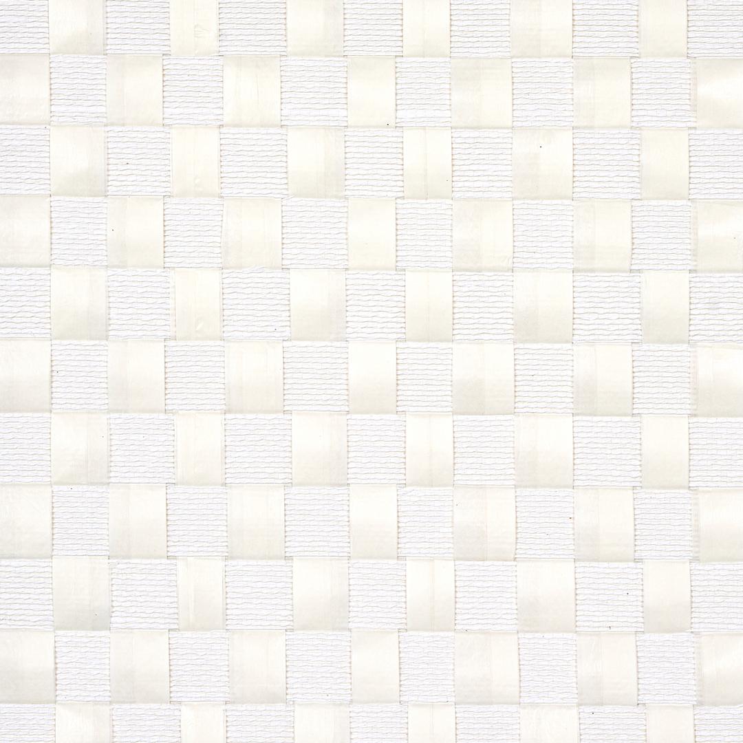 Textured Check - White Wallpapers | Schumacher