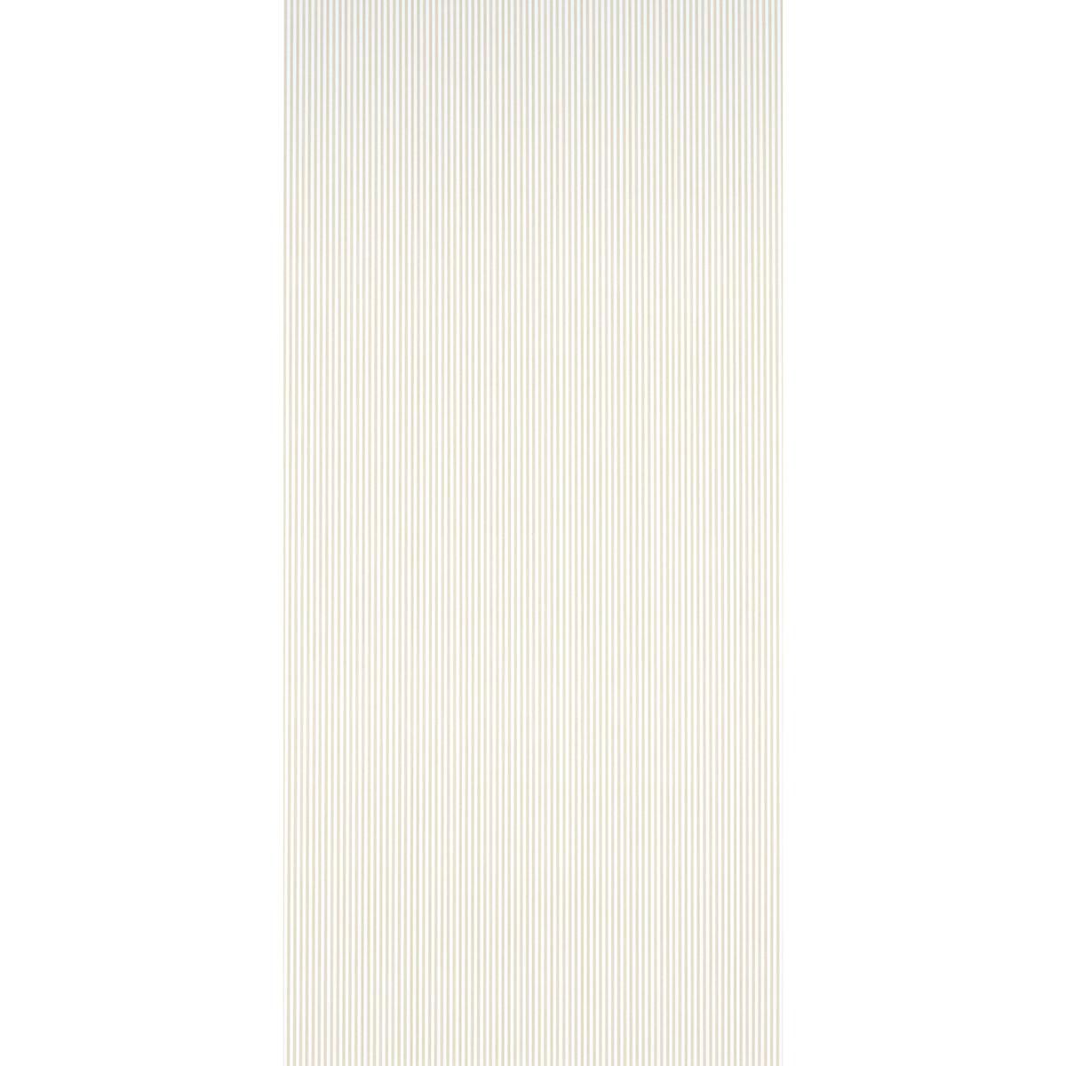 Edwin Stripe Narrow - Straw Wallpapers | Schumacher