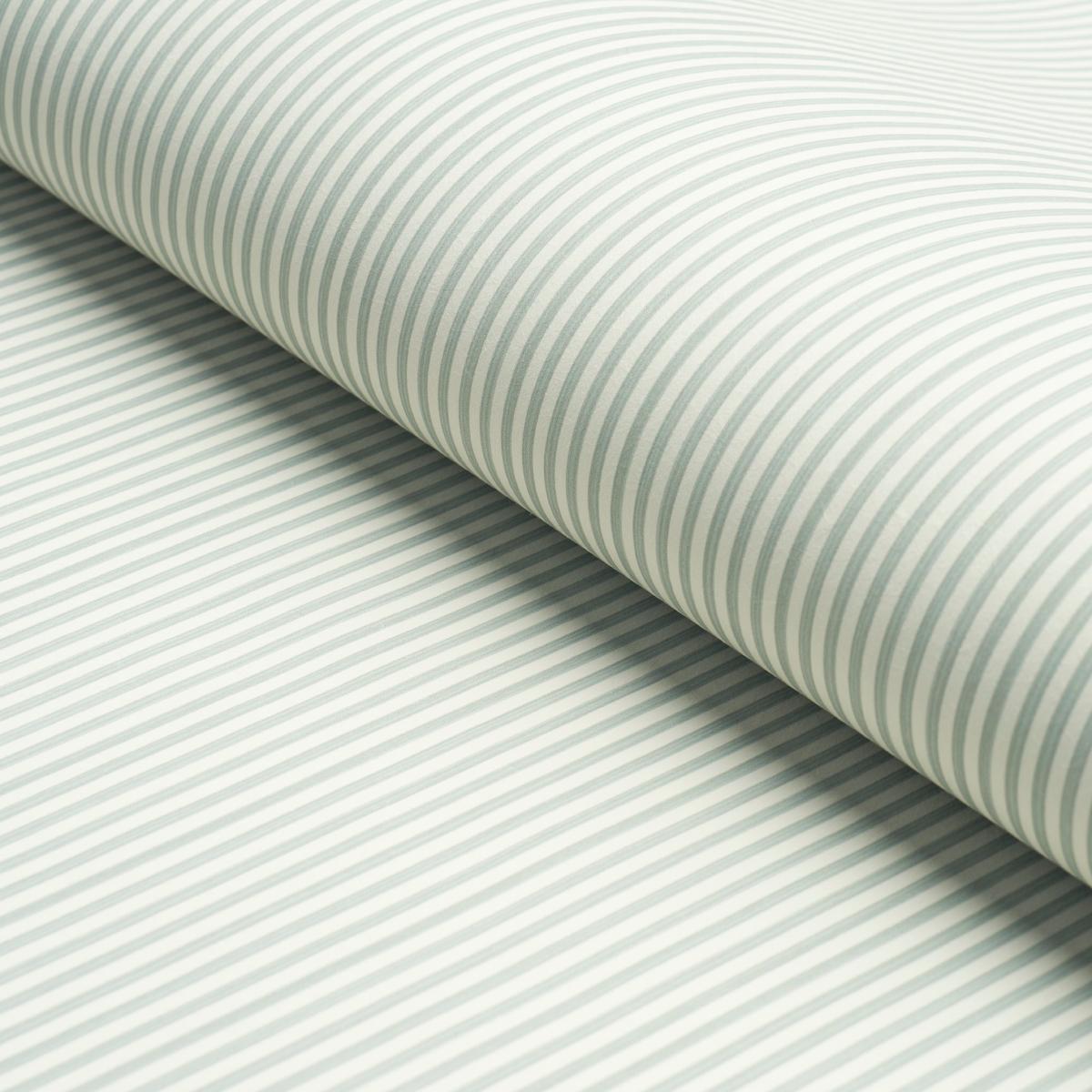 Edwin Stripe Narrow - Eucalyptus Wallpapers | Schumacher
