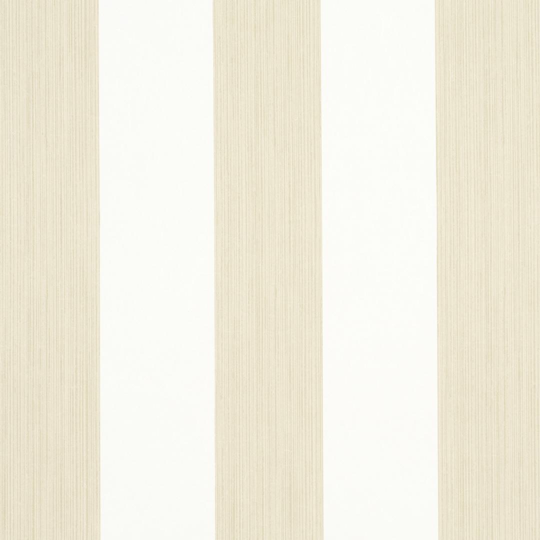 Edwin Stripe Wide - Straw Wallpapers | Schumacher