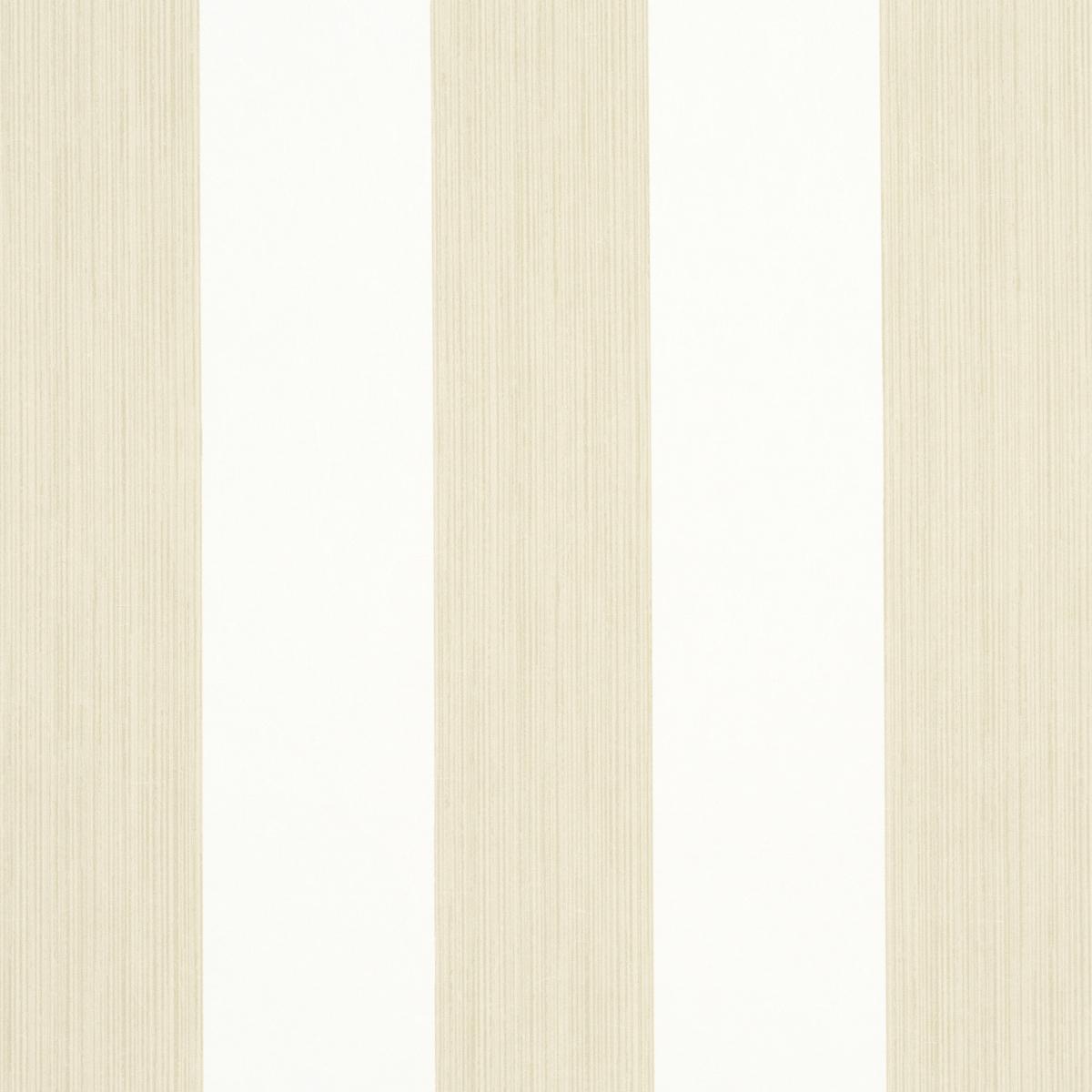 Edwin Stripe Wide - Straw Wallpapers | Schumacher