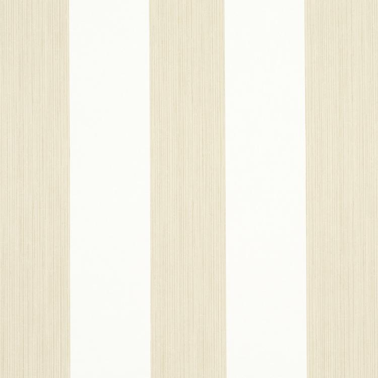 Edwin Stripe Wide - Straw Wallpapers | Schumacher