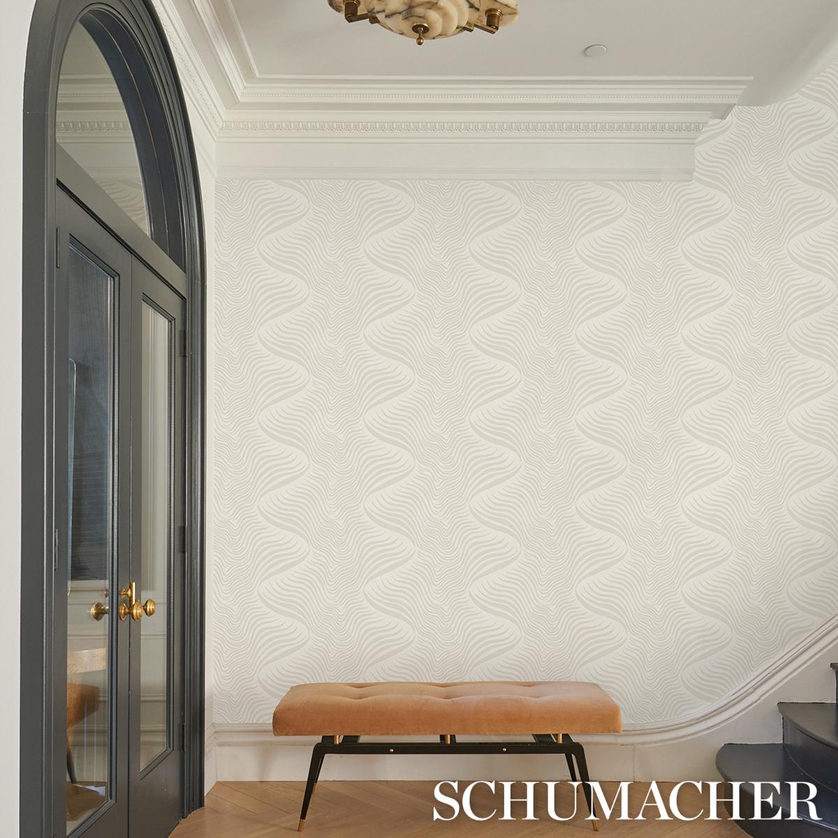 Sauvage - Dove Wallpapers | Schumacher