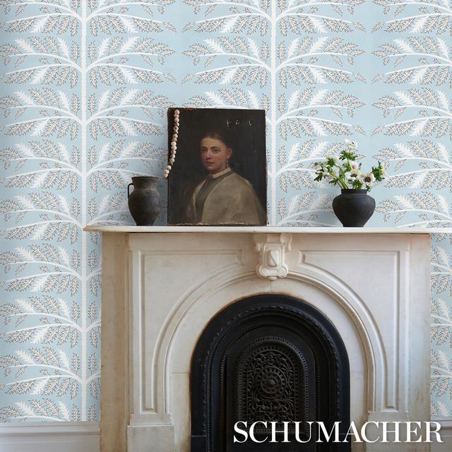 Thistle - Mineral Wallpapers | Schumacher