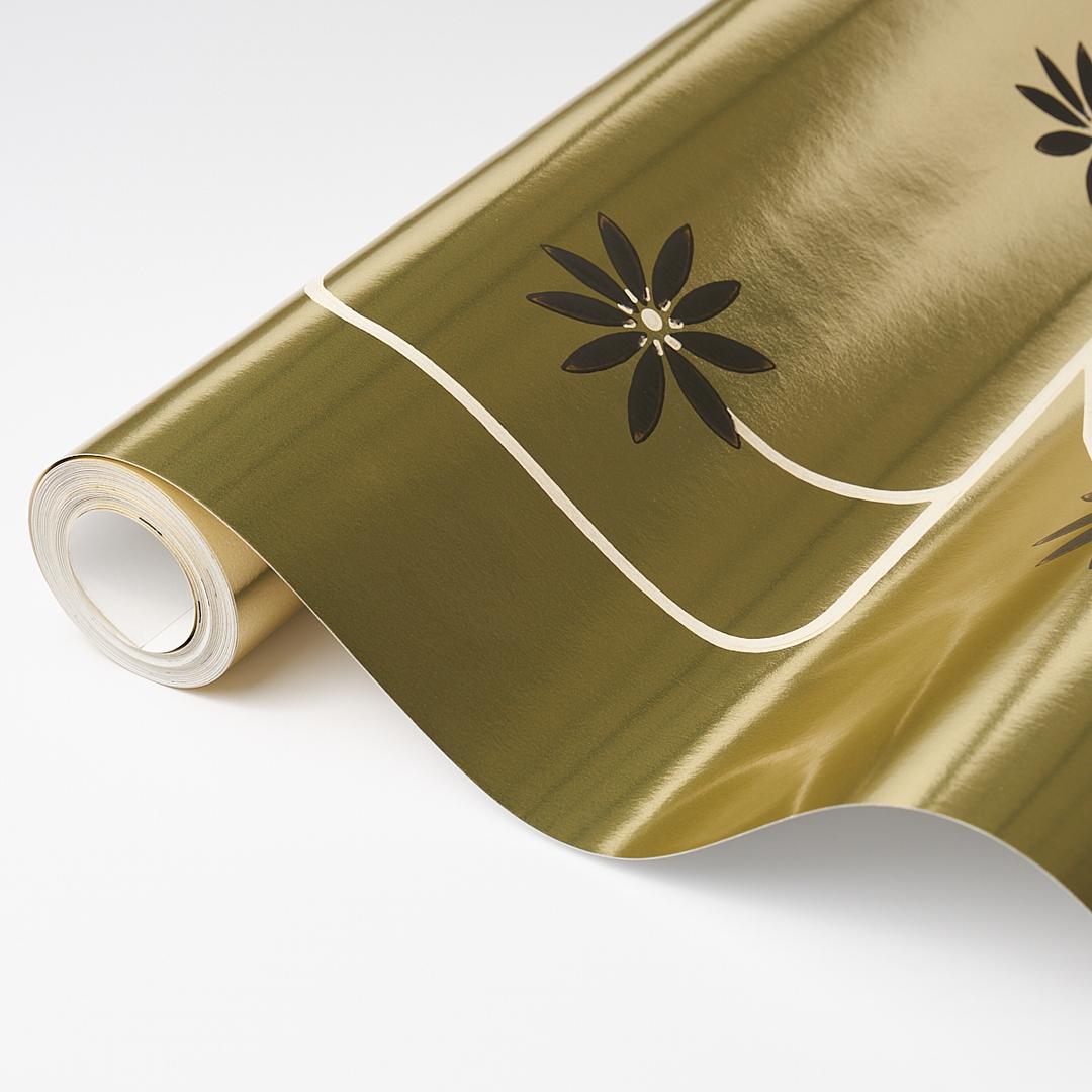 Hollywood Grape - Pale Gold Wallpapers | Schumacher