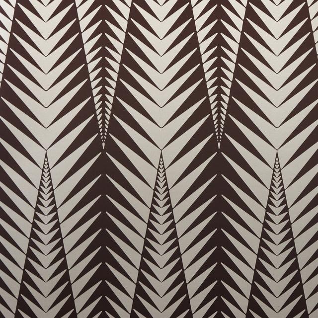 Zebra - Brown Silver Wallpapers | Schumacher