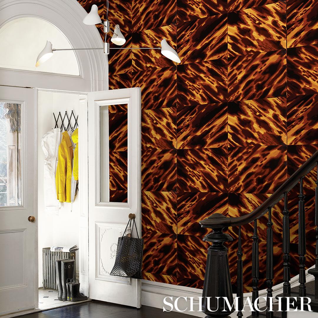 Tortoise Shell - Natural Wallpapers | Schumacher