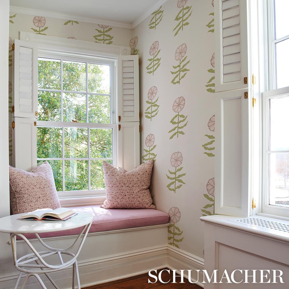 Pretty Petals - Blush Wallpapers | Schumacher