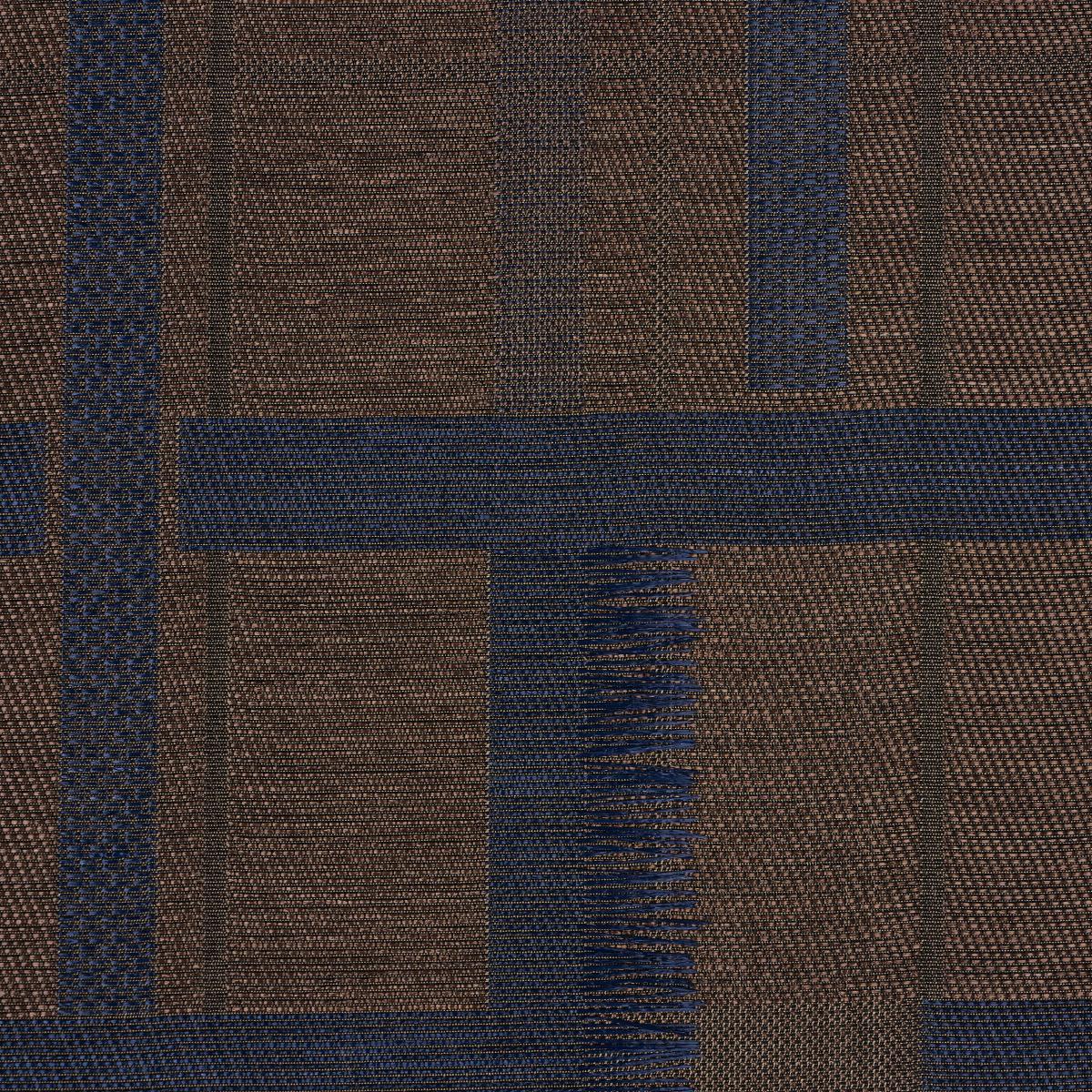 Axel Plaid Wallcovering - Navy/Espresso Wallpapers | Schumacher