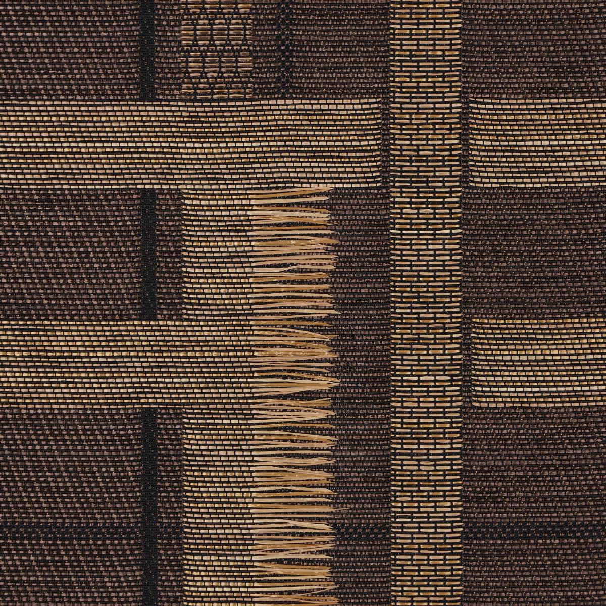 Axel Plaid Wallcovering - Saddle Brown Wallpapers | Schumacher