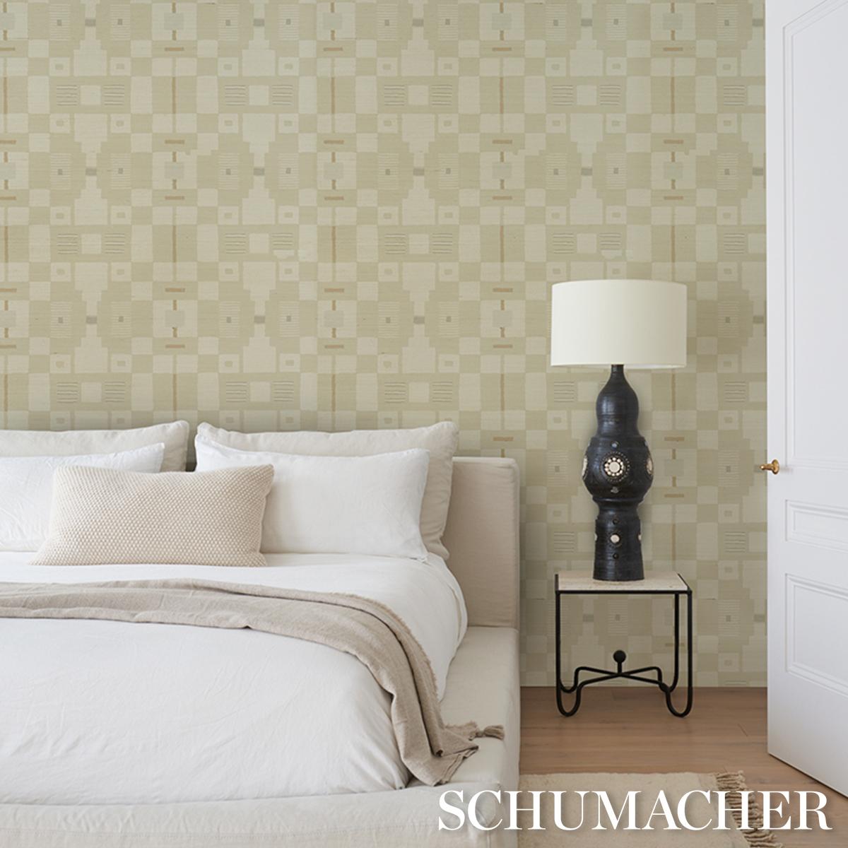 Periscope Sisal - Neutral Wallpapers | Schumacher