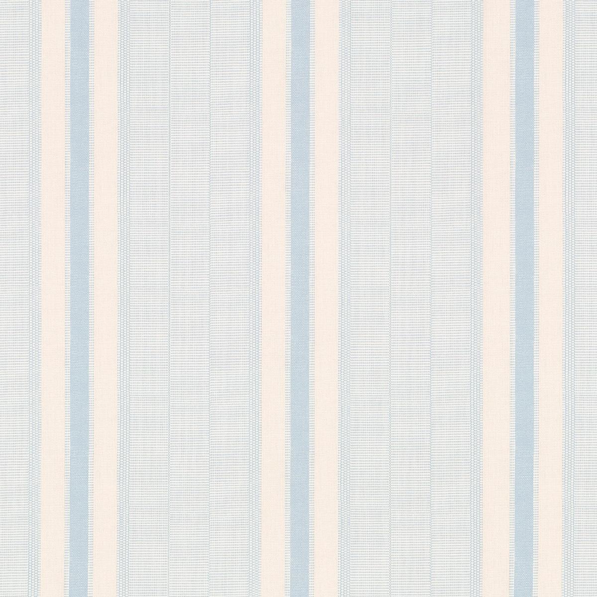 Ipala Stripe Vinyl - Sky Wallpapers | Schumacher