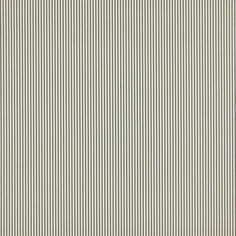 Charee Silk Stripe - Black & White Fabrics | Schumacher