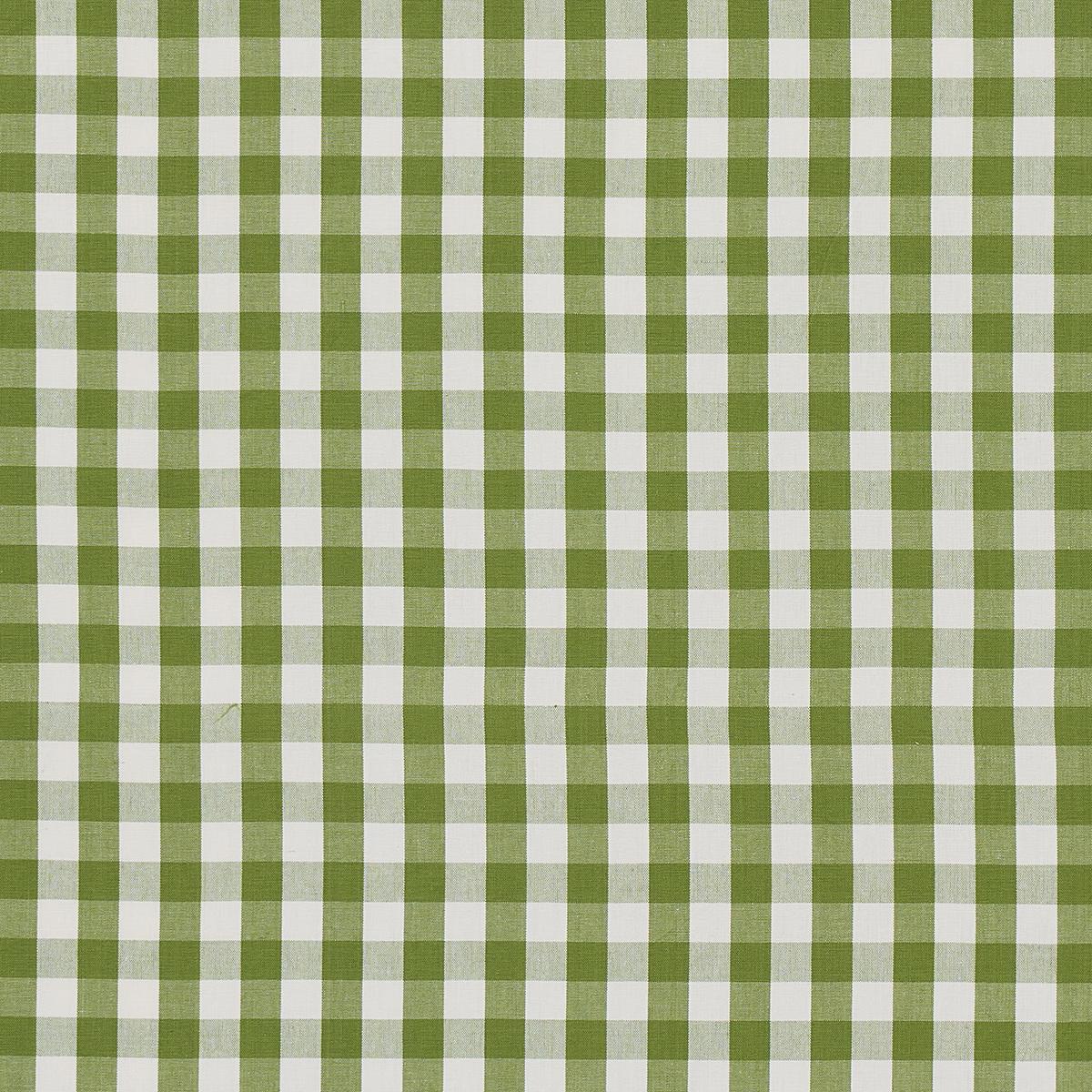 Elton Cotton Check - Leaf Fabrics | Schumacher
