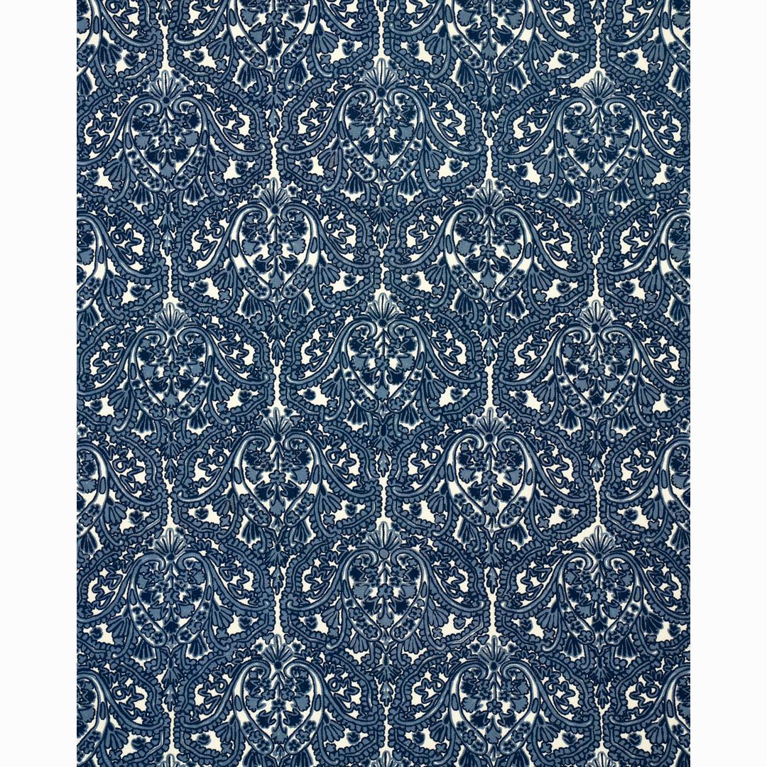 Claremont Crewel Embroidery - Delft Fabrics | Schumacher