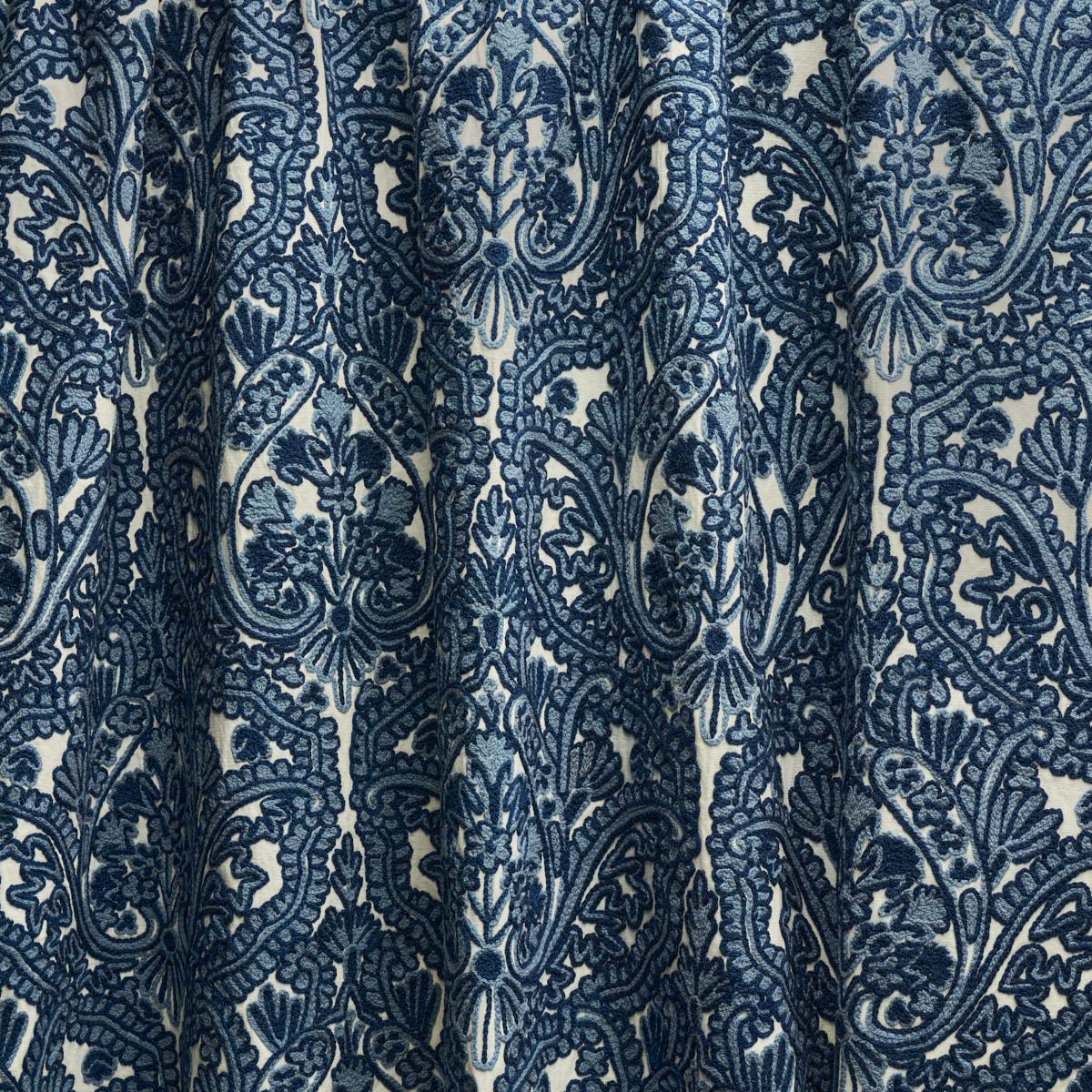 Claremont Crewel Embroidery - Delft Fabrics | Schumacher