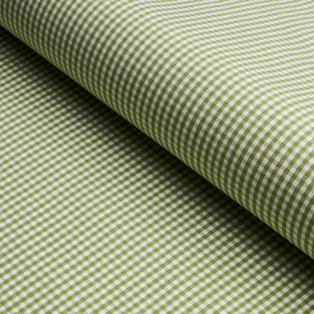Barnet Cotton Check - Leaf Fabrics | Schumacher