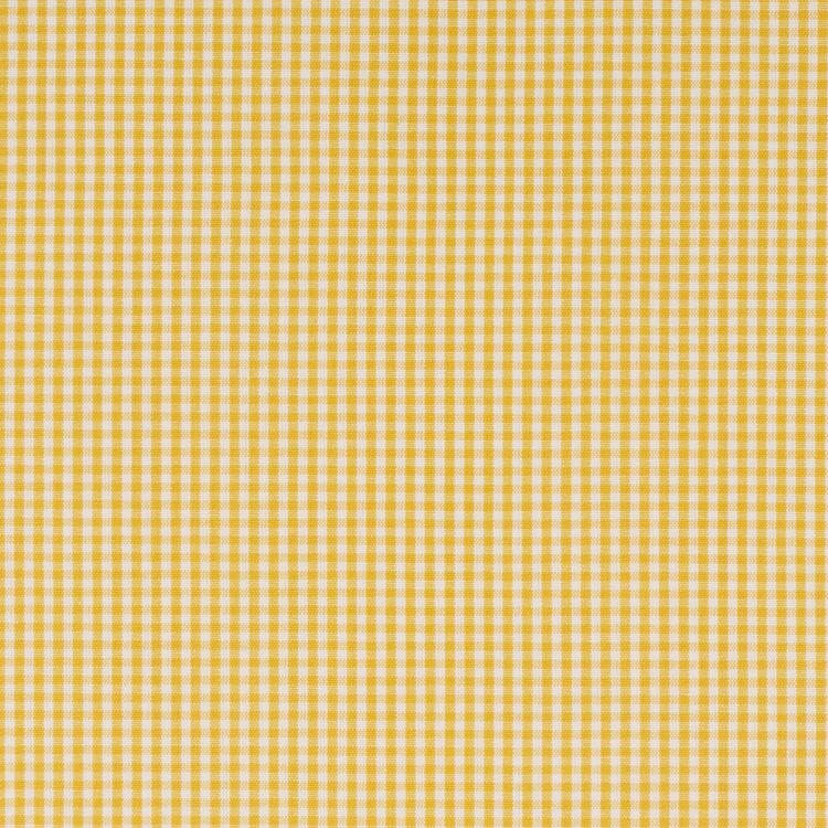 Barnet Cotton Check - Yellow Fabrics | Schumacher