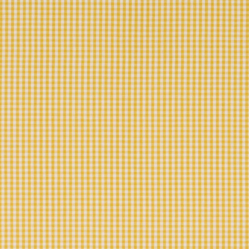 Barnet Cotton Check - Yellow Fabrics | Schumacher