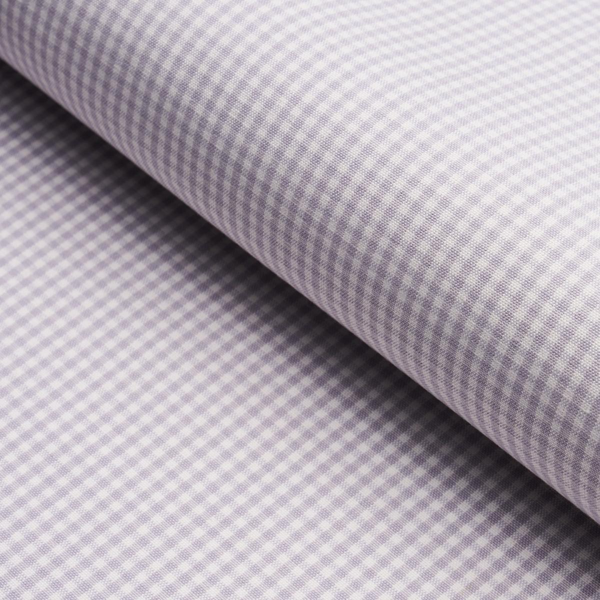 Barnet Cotton Check - Lilac Fabrics | Schumacher