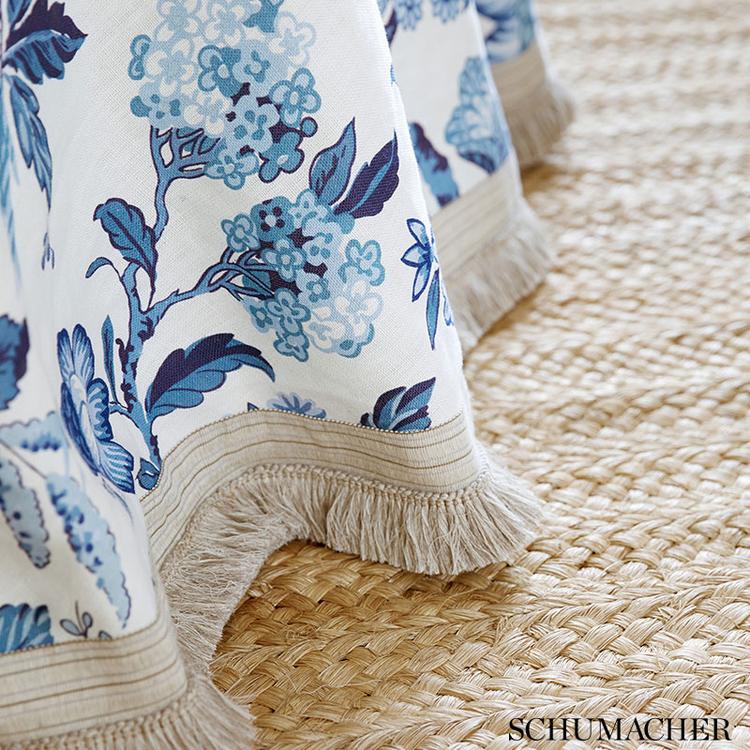 Anton Linen Ruche - Flax Trims | Schumacher