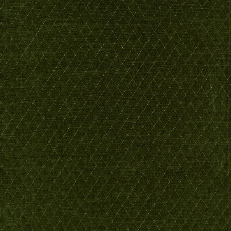 Paley Quilted Velvet - Loden Fabrics | Schumacher