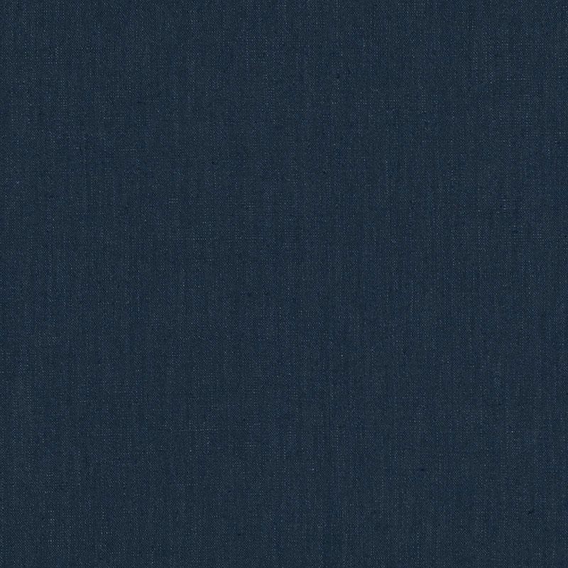 Lange Glazed Linen - Navy Fabrics | Schumacher