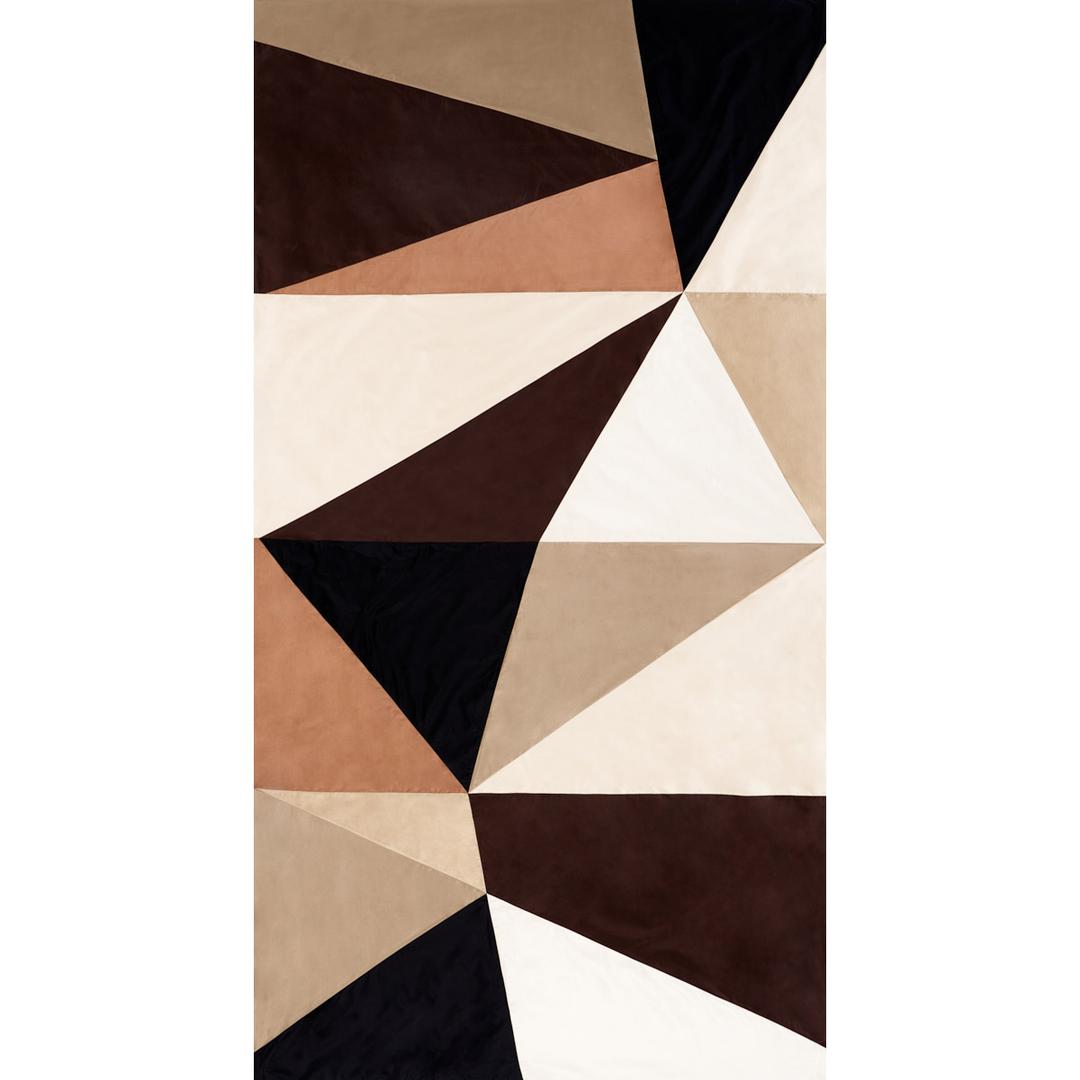 Cubist Silk Panel - Java Fabrics | Schumacher