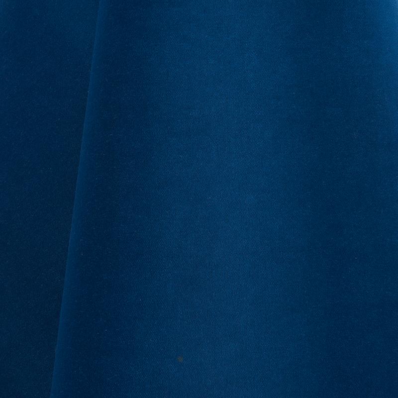 Rocky Performance Velvet - Deep Sapphire Blue Fabrics | Schumacher